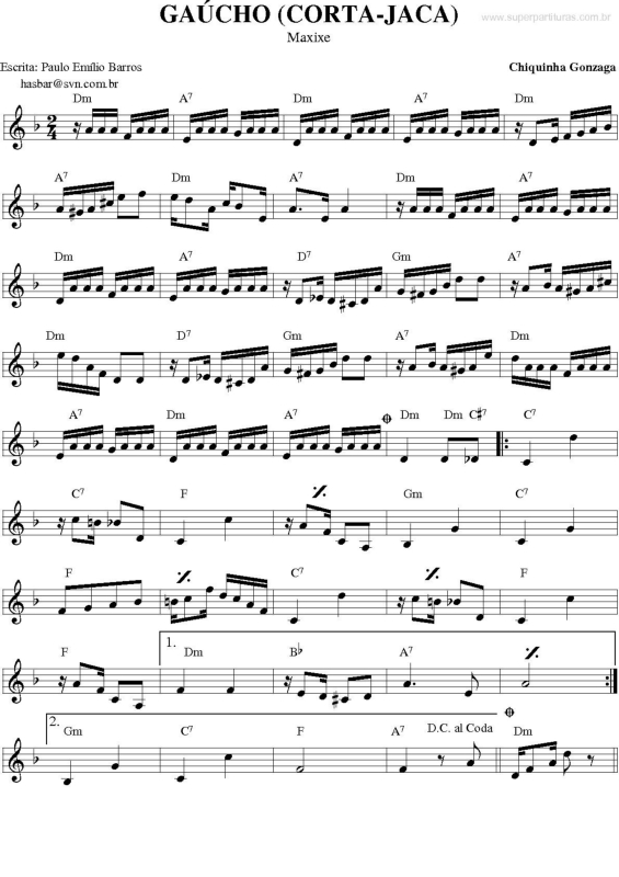 CHIQUINHA GONZAGA PARTITURA PDF CHIQUINHA GONZAGA PARTITURA PDF