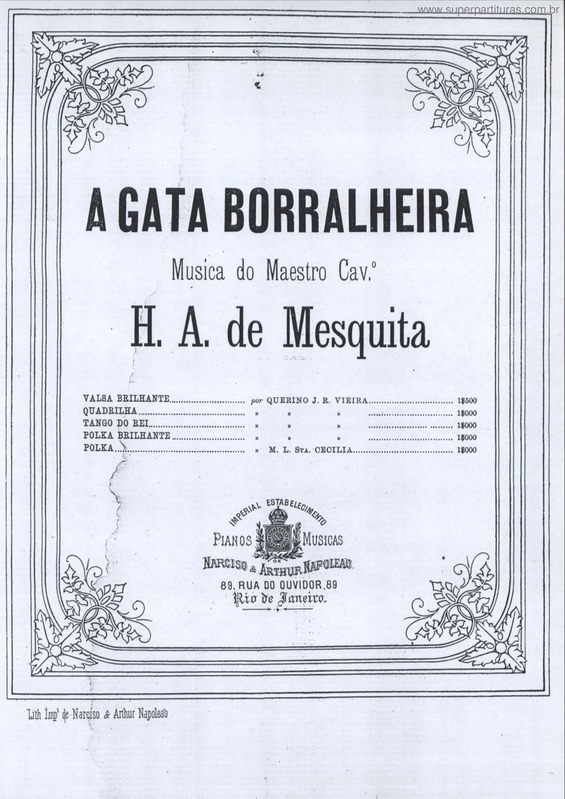 Super Partituras - Músicas de Henrique Alves de Mesquita