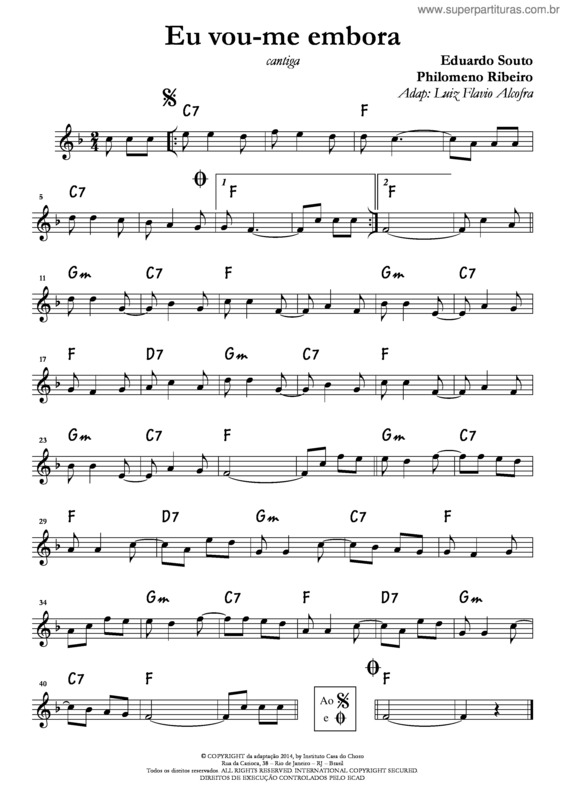 Eu vou-me embora v.3