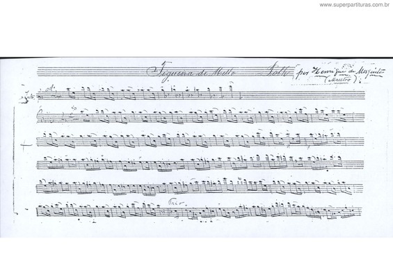 Super Partituras - Figueira de Mello (Henrique Alves de Mesquita), com cifra
