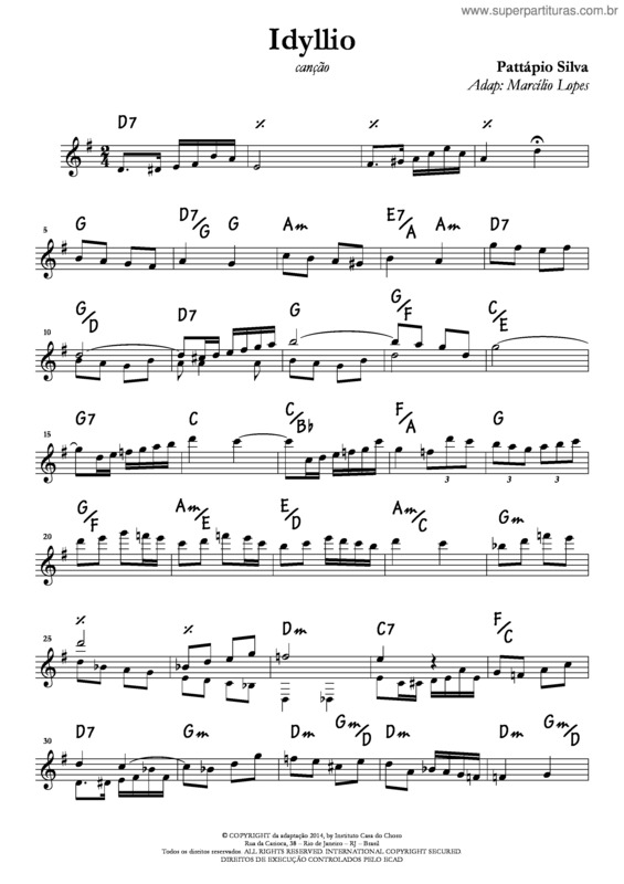 Super Partituras - Músicas de Patápio Silva