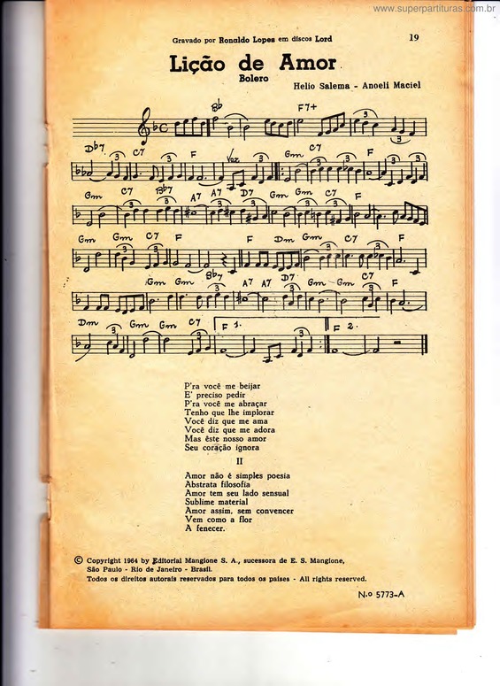 Super Partituras Músicas De Anoelí Maciel