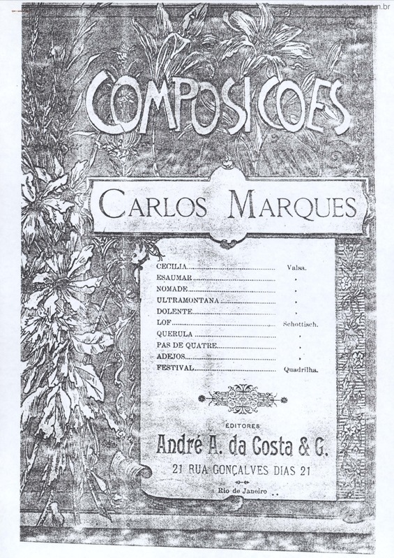 Super Partituras - Músicas de Carlos Marques