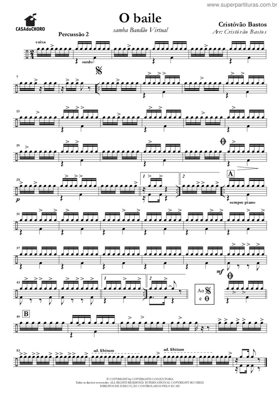 Super Partituras - Partituras de músicas para Bateria