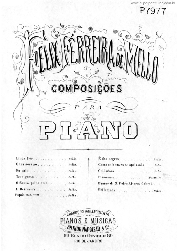 Super Partituras - Músicas de Félix Ferreira de Mello