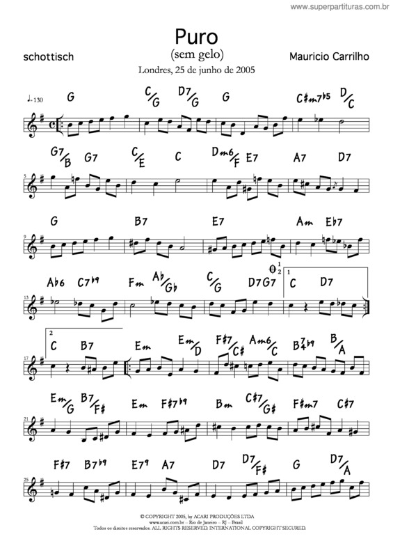 Super Partituras - Partituras de dificuldade Média
