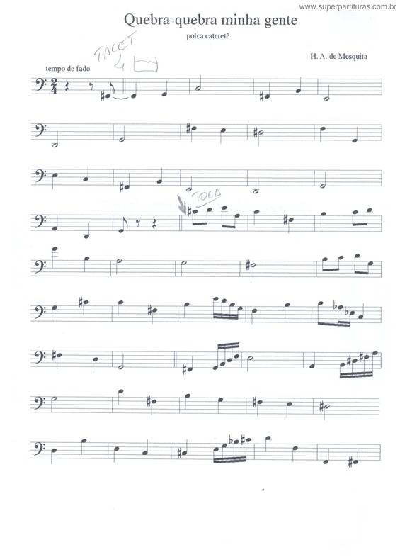 Super Partituras - Músicas de Henrique Alves de Mesquita