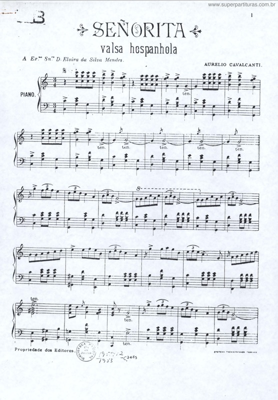 Super Partituras - Senhorita (Guinga, Paulo César Pinheiro), com cifra