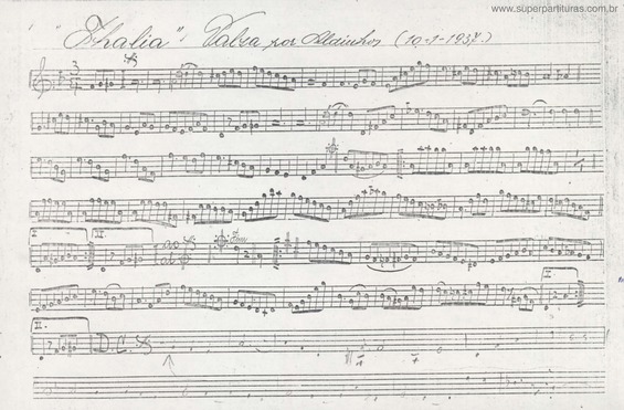 Super Partituras - Partituras de músicas do gênero Valsa